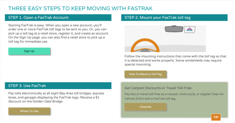 加州如何快速申请fastrak，如何选择fastrak